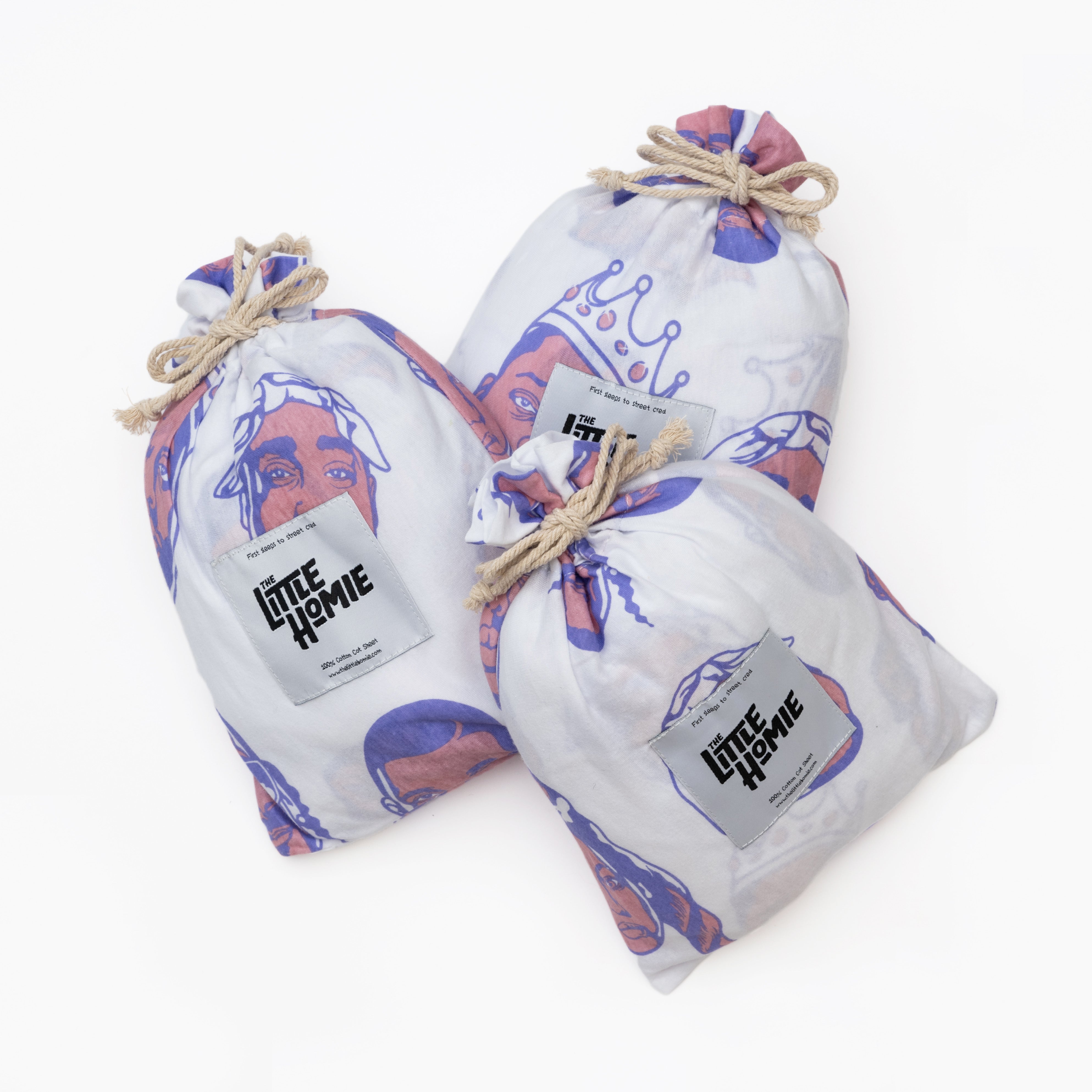 Sleepy homie cot sheet - The little homie – Nixons Closet